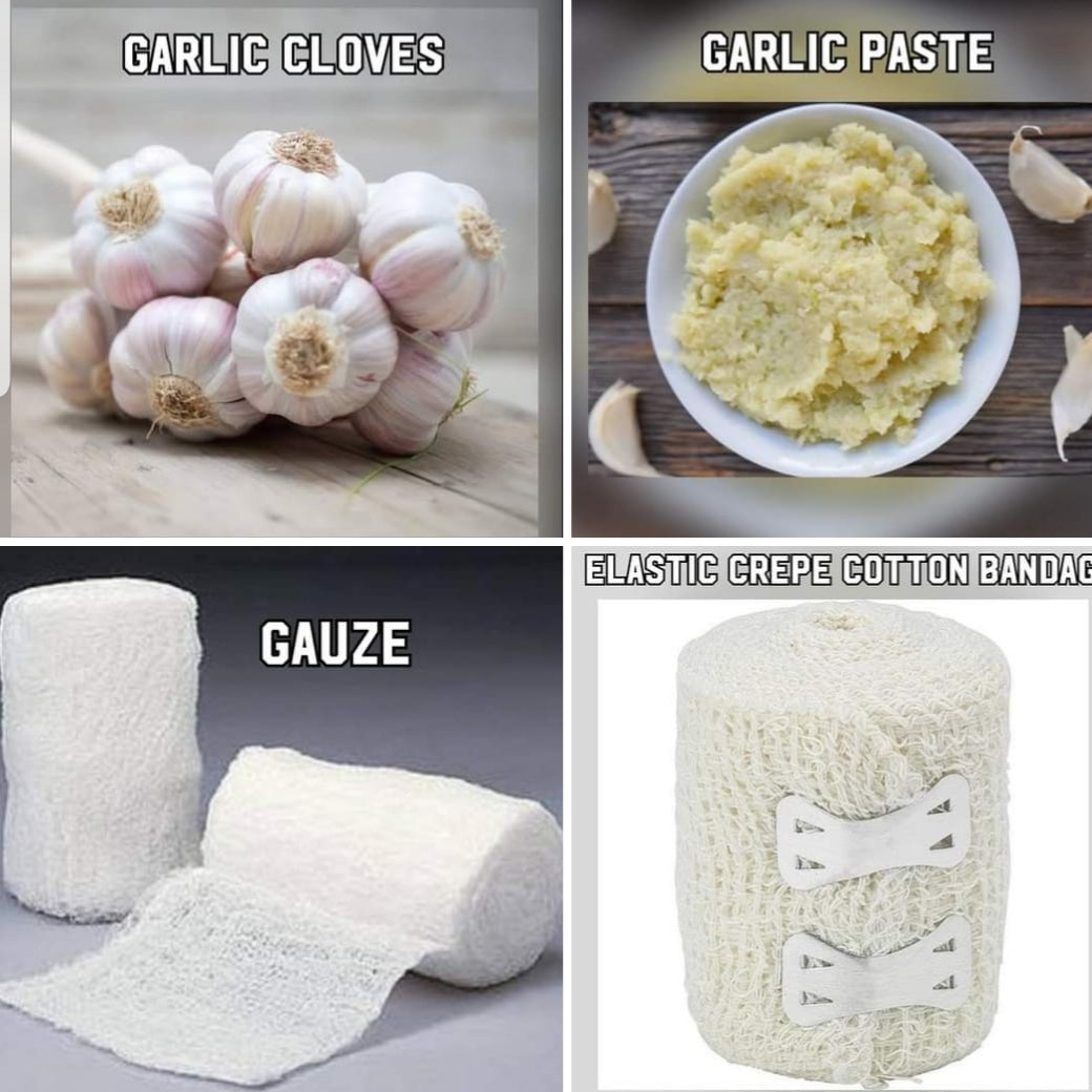 GARLIC COMPRESS OR POULTICE | 24. Jul, 2022 – angelicpurenaturalproducts