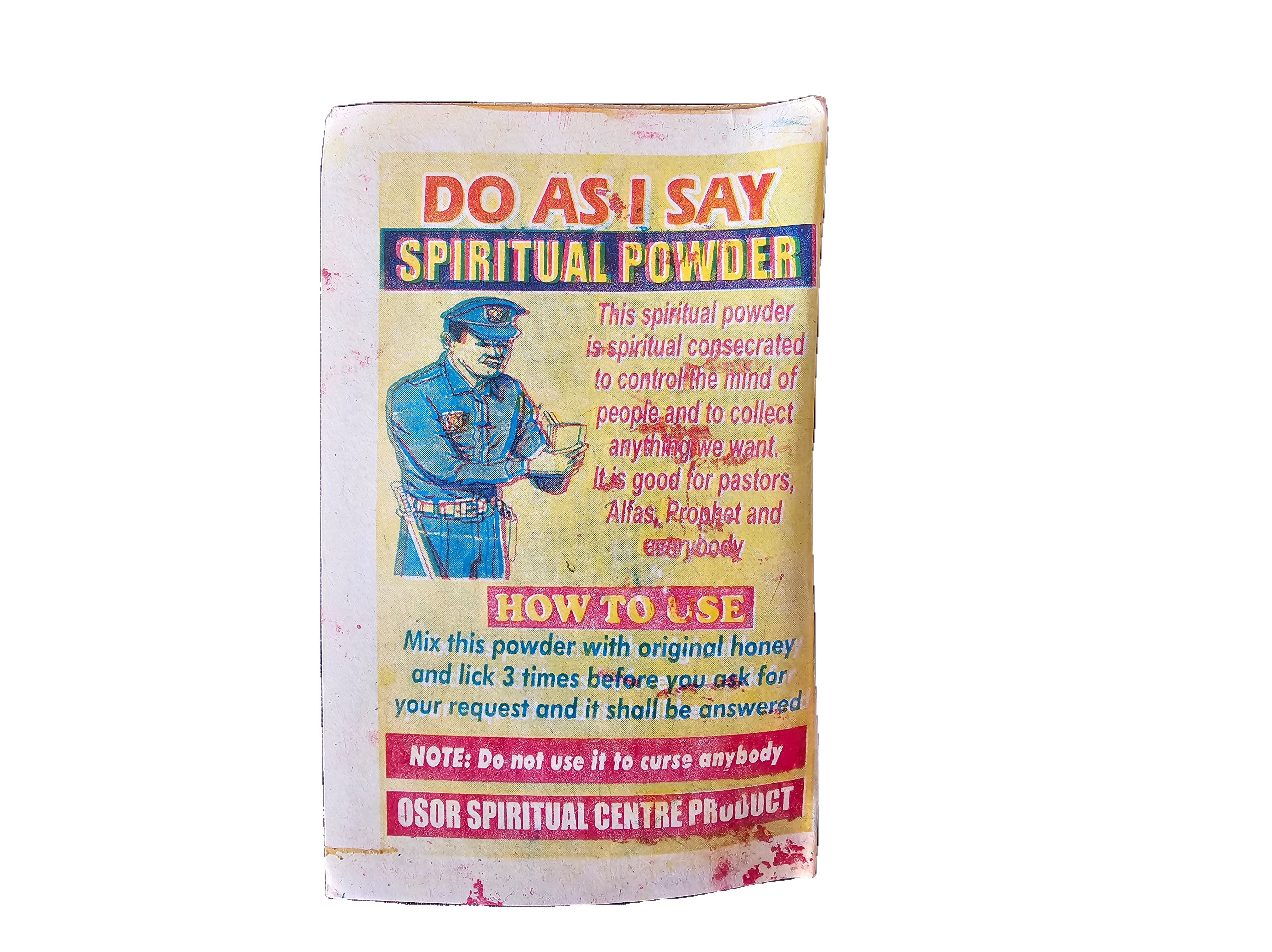 Do As I Say Spiritual Powder – angelicpurenaturalproducts