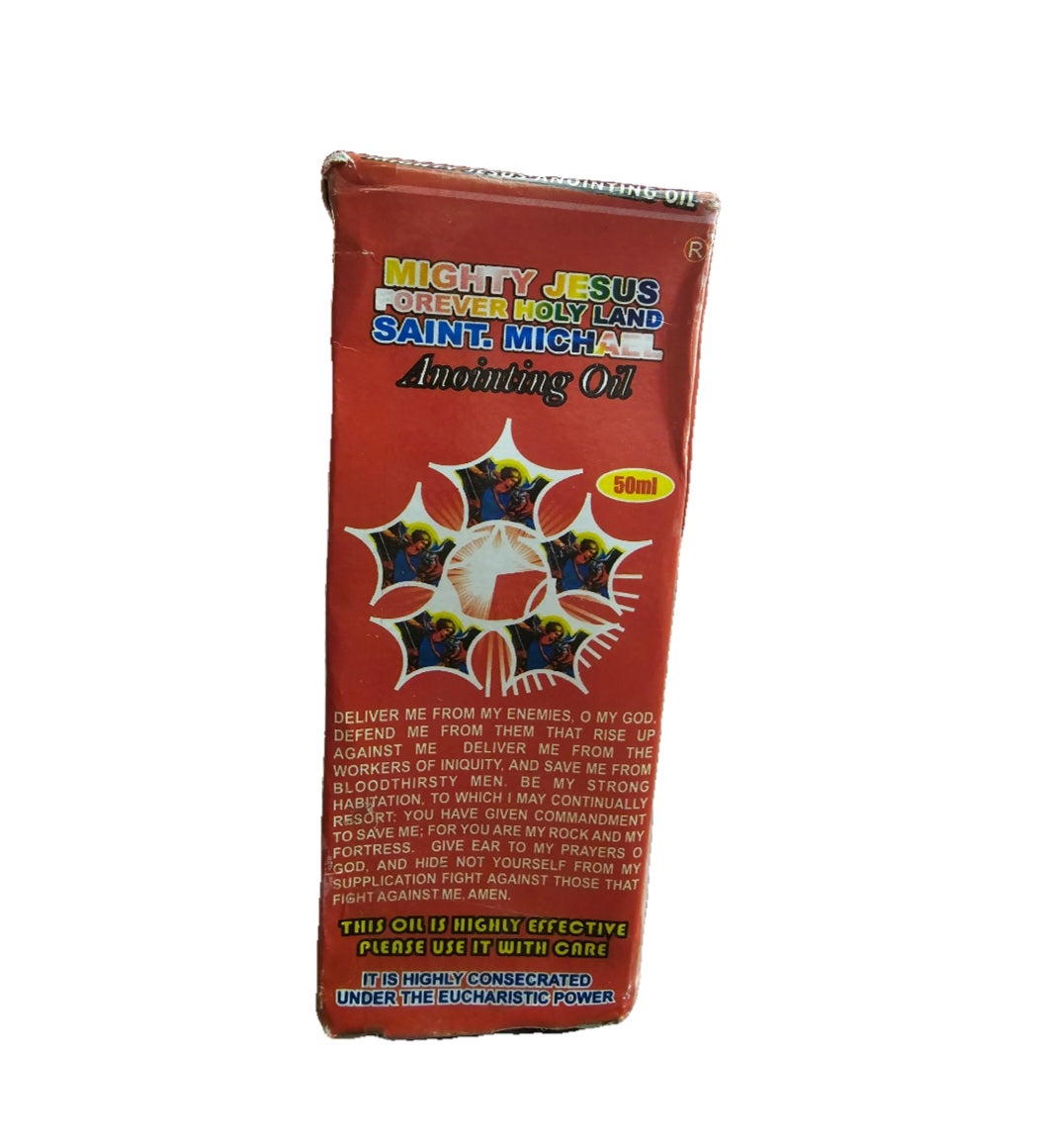 Mighty Jesus St Michael Oil – angelicpurenaturalproducts